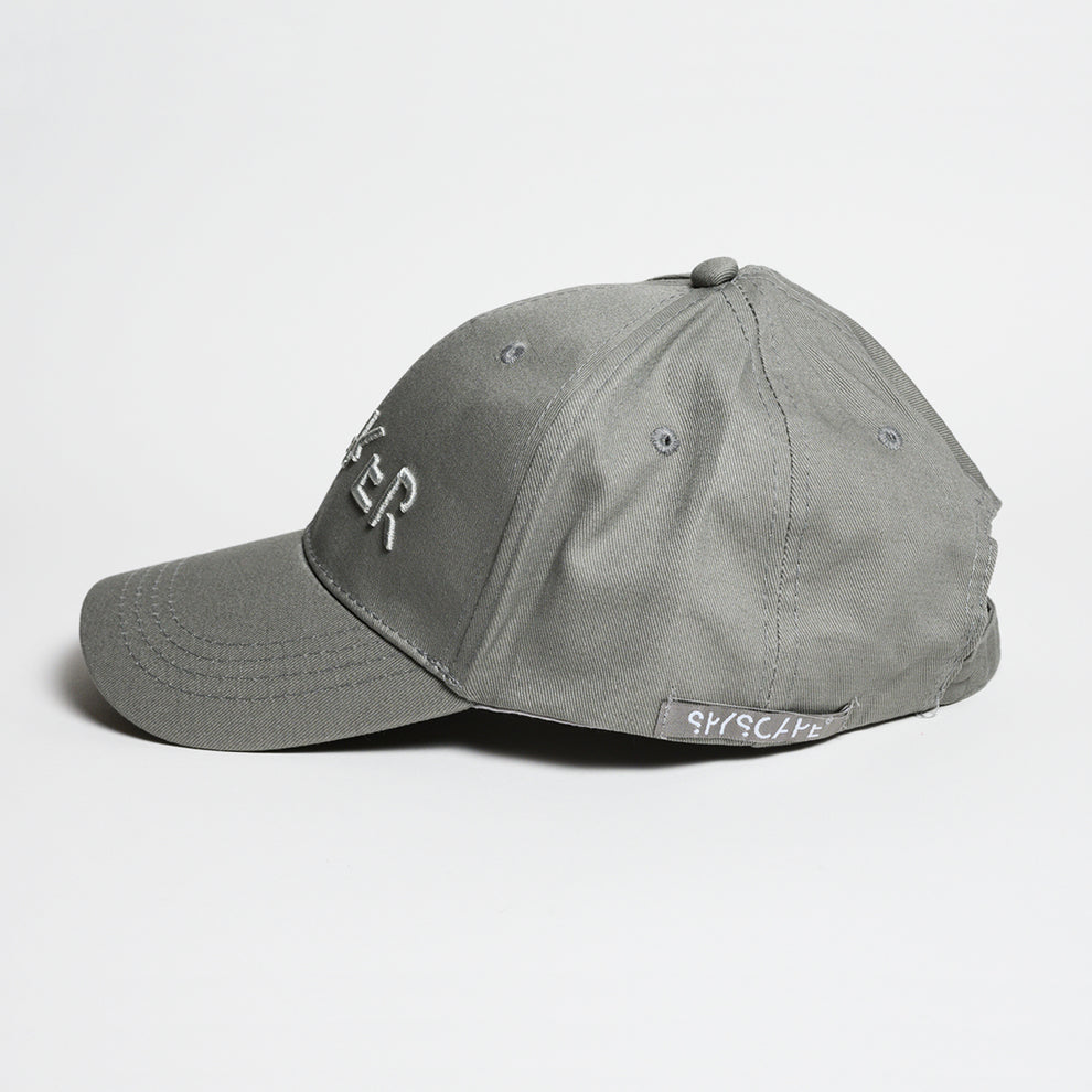 Black White Gray Hacker Cap SPYSCAPE